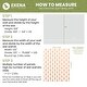 Eastport Adjustable Acrylic Decorative Slat Wall Panel Kit (contains 44 ...