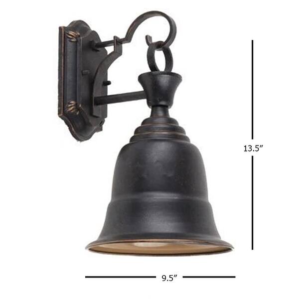 Liberty 1 Light Exterior light in Oil Rubbed Bronze - Bed Bath & Beyond ...