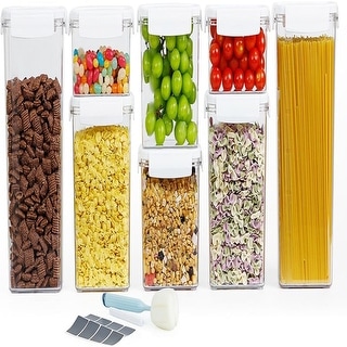 Crystal Clear Food Storage Containers with Lids - Bed Bath & Beyond ...