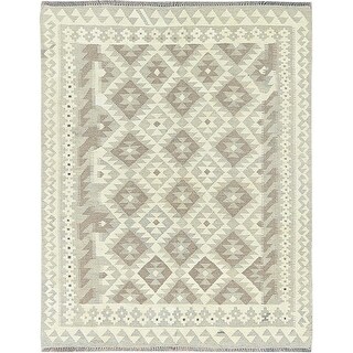 Shahbanu Rugs Earth Tone Colors Undyed Natural Wool Hand Woven Afghan ...