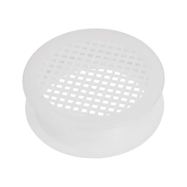 Round Mesh Hole Air Vents Plastic Soffit Vent Brown Cover 10 Pcs - Bed ...
