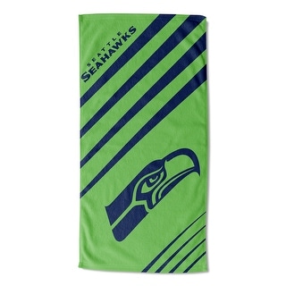 NFL 009 Seahawks Upward Jacquard Beach Towel - 36x72 - Bed Bath ...