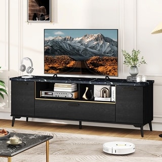 Modern Entertainment Center 63-Inch TV Stand for TVs up to 75" - 55 ...