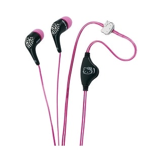 Spectra KT2081PB Hello Kitty Jeweled Earbud Headphones - Pink - Bed ...