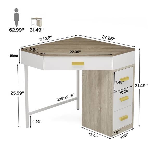 corner shelf for dressing table