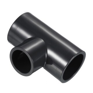 UPVC 1-1/4" to 1" Reducing Tee Pipe Fitting T Shape Socket Connector ...