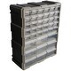 39-Drawer Plastic Small Parts Organizer - Desktop or Wall Storage ...