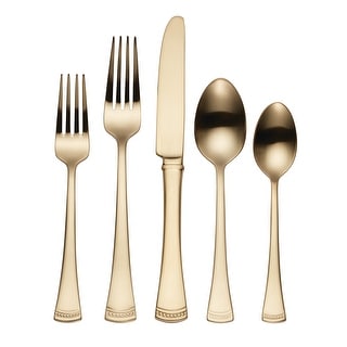 Lenox Portola Gold 20-Piece Flatware Set - Bed Bath & Beyond - 39678601