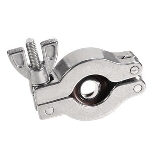 Vacuum Clamp 41mm x 20mm KF10 Clamp Wing Nut with Center Ring - Silver ...
