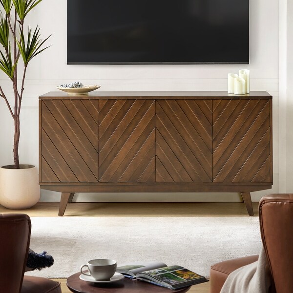 Modern solid wood sideboard store