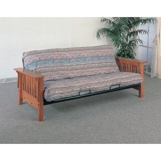 Coaster Furniture Toulouse Oak Futon Frame with Slat Detail - Bed Bath ...