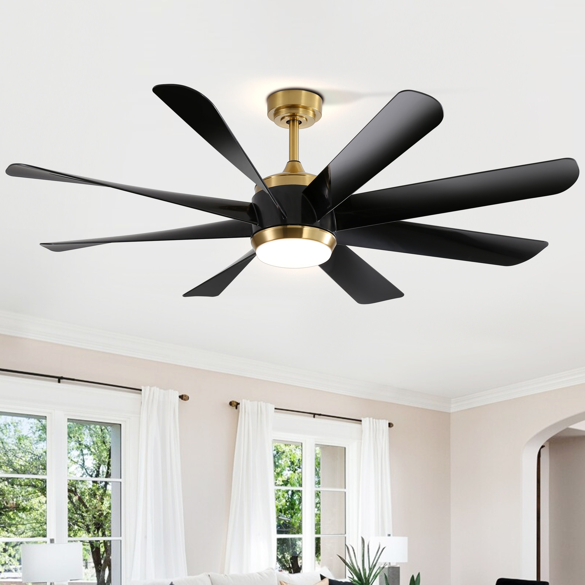 Black Over 60 Inches Indoor Ceiling Fans - Bed Bath & Beyond