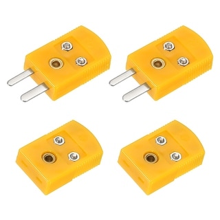 K Type Thermocouple Wire Connectors Male Female Plug 120°C(248°F ...