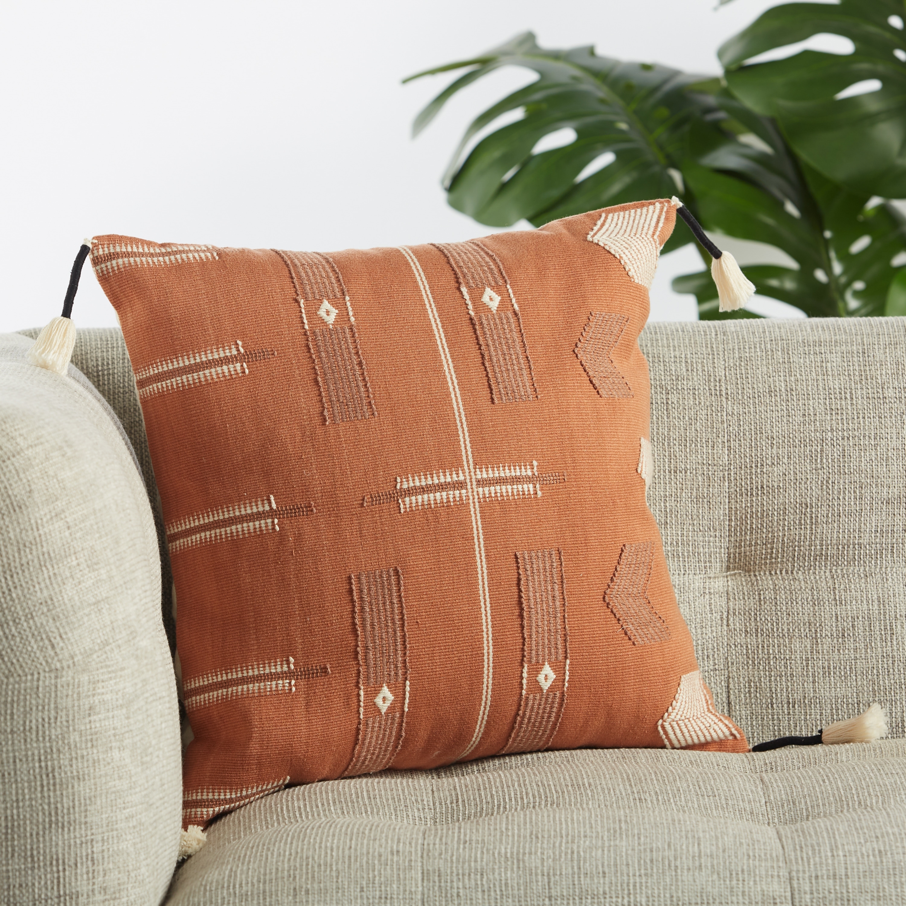 Anaya Tribal Pillow - Bed Bath & Beyond - 32038395