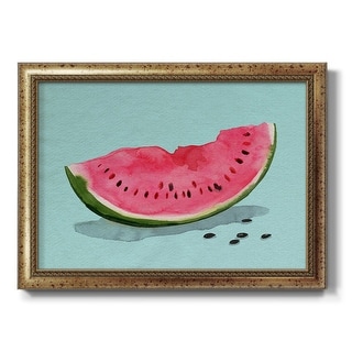 Summer Watermelon II Premium Framed Canvas- Ready to Hang - Bed Bath ...