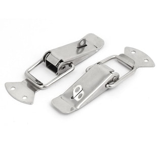 2 Set Loaded Toggle Case Box Chest Trunk Latch Catch Clamp Clip ...