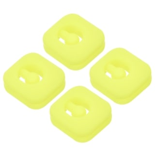 Tennis Vibration Dampener, 4 Pack Square Shock Absorber Yellow - Bed ...
