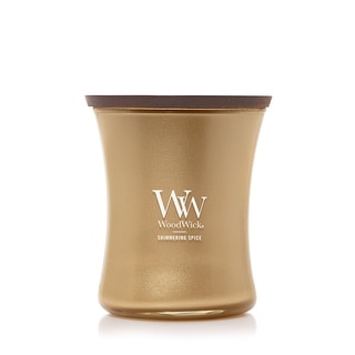 WoodWick Shimmering Spice WoodWick® Precious Metals Collection, 9.7 oz ...
