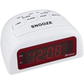 Electric Led Alarm Clock - Bed Bath & Beyond - 12483912