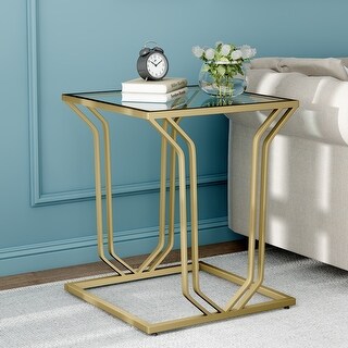 Alden Décor Ian 3 Drawer Side Table - On Sale - Bed Bath & Beyond ...