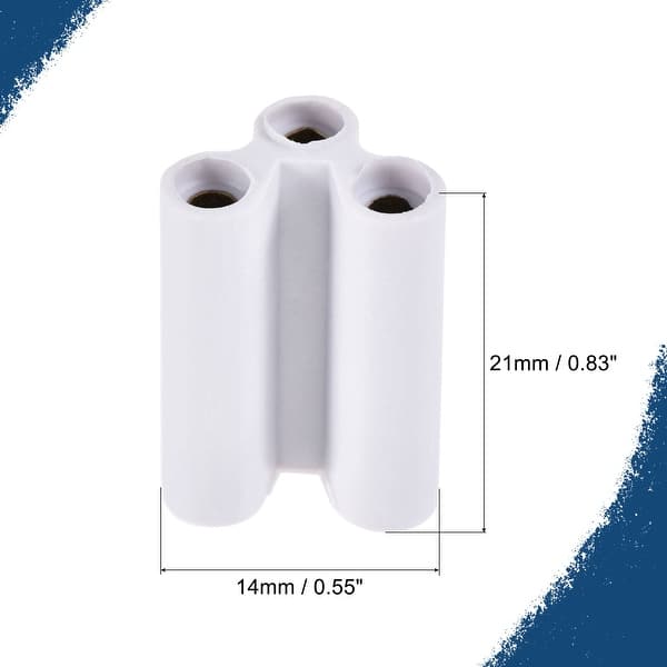 Tube Light Connector, 3pin T5 T8 LED Lamp Fixture Socket Plug - Bed ...