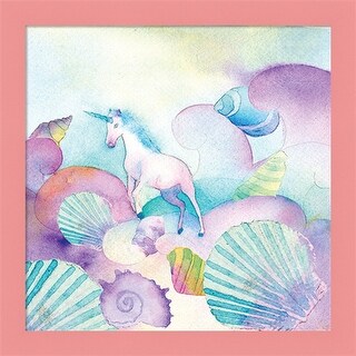 A.V. Art 'Unicorn Shells' Framed Art - Bed Bath & Beyond - 33531033