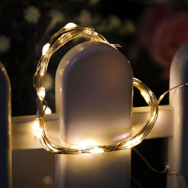 Fairy Lights Battery String Lights LEDs Flashing Light Mode - 2 Pack ...