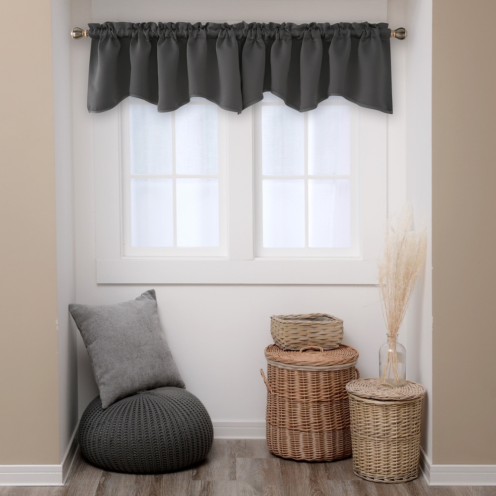 Grey valances store