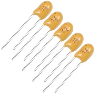 Tantalum Capacitor, 35V 2 Pin Radial Dipped Tantalum Bead Capacitors ...