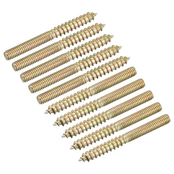 Hanger Bolts, Double End Thread Dowel Screws for Wood Furniture 30pcs ...