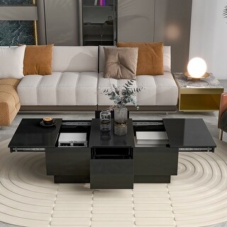 Modern Multifunctional Large Storage Coffee Table Center Table - Bed ...