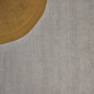 EXQUISITE RUGS Sanctuary Hand-loomed Bamboo Silk/Wool Light Taupe Area ...