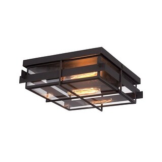 Eurofase Lighting 28055 Muller 2 Light Flush Mount Ceiling Fixture ...