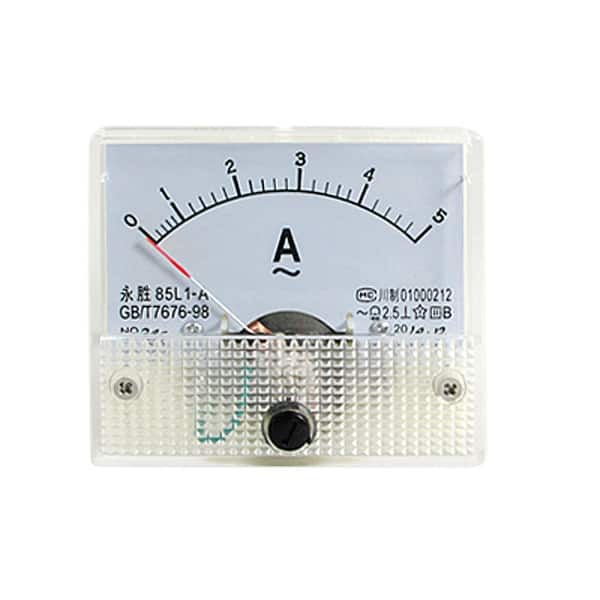 85L1-A Class 2.5 Accuracy AC 5A Analog Panel Ammeter - AC 5A - Bed Bath ...