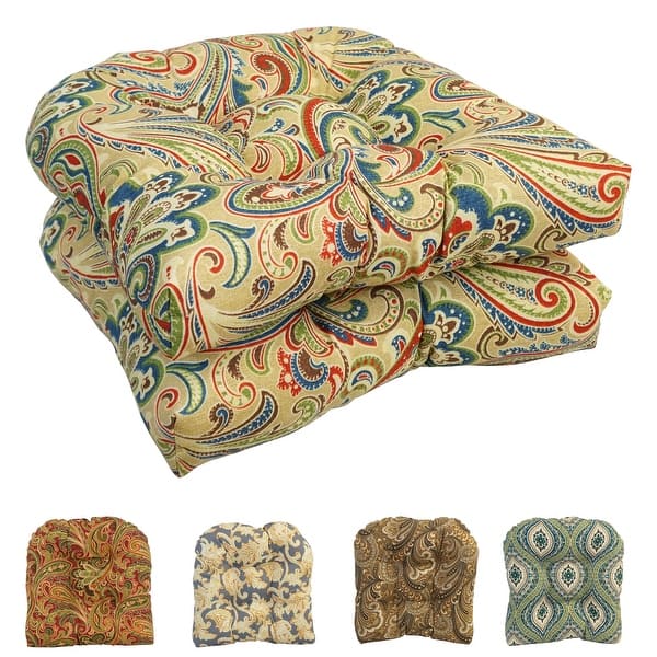 19-inch U-Shaped Dining Chair Cushions (Set of 2) - Bed Bath & Beyond ...