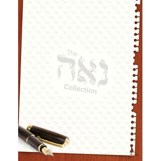 Design paper Calligraphy Note 3x4 " 50 Per Pack - White - 3x4 " - Bed ...