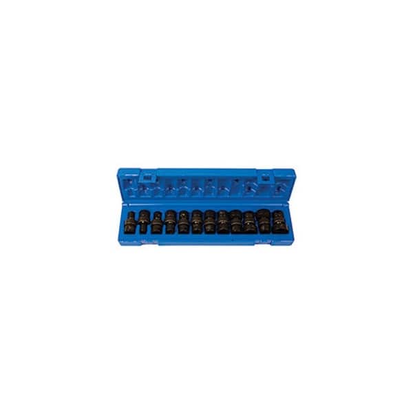 12-Piece 3/8 in. Drive SAE Universal Socket Set 1212U - 1 Each - Bed ...