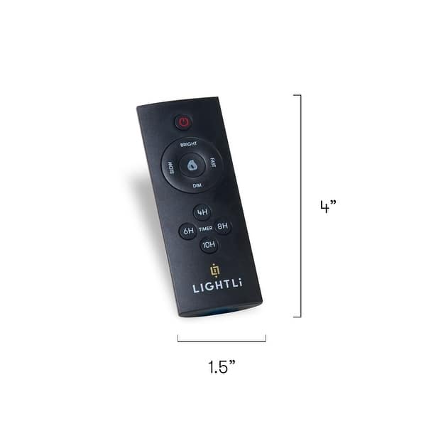 10 Feature Remote Control - 1.5" x 4.0" by LightLi - Bed Bath & Beyond ...