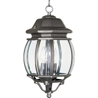 Maxim Crown Hill 3 Light 8" Wide Outdoor Mini Pendant with Clear Glass ...