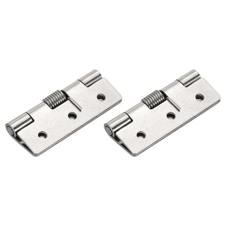 Spring Loaded Hinges Length Stainless Steel Spring Self Closing Small ...