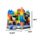 HeroKiddo Block Party Commercial Grade Inflatable Bounce House for Kids ...