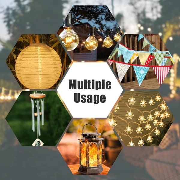 backyard lights pole