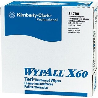 Kimberly-Clark/Scott Paper X60 Wypall Wiper 34790 Unit: CASE - Bed Bath ...