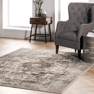 Brooklyn Rug Co Vintage Medallion Thea Area Rug - Bed Bath & Beyond ...