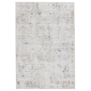 Cheyenne Abstract Grey and White Viscose Blend Area Rug - On Sale - Bed ...