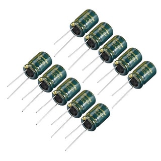 AL Radial Electrolytic Capacitor Low ESR with 220uF 63V 10x16mm 10pc ...