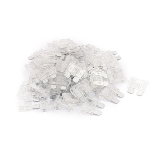 50pcs 25A Fuse Truck SUV Fuses Miniature Blade Fuse White - White ...