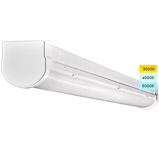 Luxrite 3FT LED Shop Light 26W Linear Strip Lights 3 Color Options ...