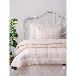 Brooks Brothers Linen Comforter - Bed Bath & Beyond - 37396653