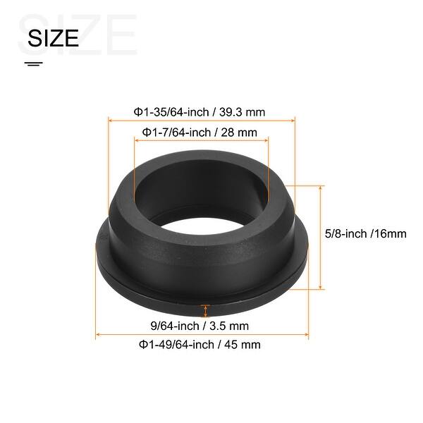 Rubber Grommet Mount Dia Round T Type for Wire Protection Industry ...